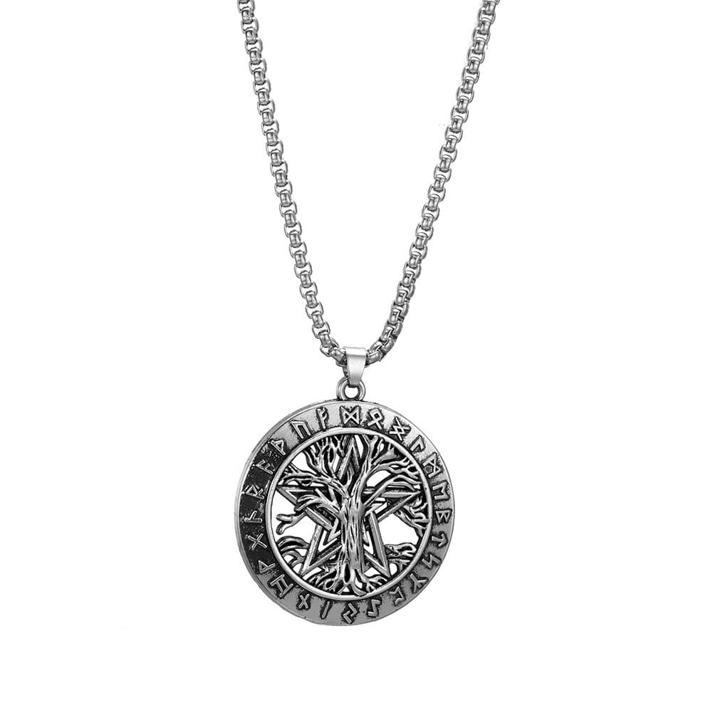 Collier Amulette Argent avec arbre de vie | Votre Arbre de Vie